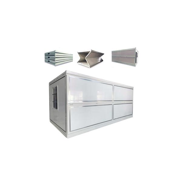 Quality Mobile Living Folding Container House Custom Fast Installation Flat Pack Prefab for sale