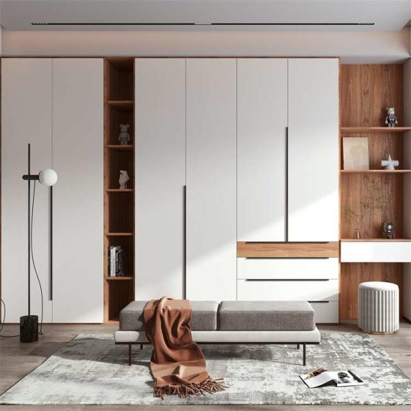 Quality Modern LED Light Free Standing Bathroom Wardrobe Cabinet OEM ODM for sale
