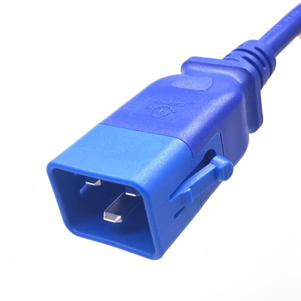Quality IEC Power Extension Cable , C19 To C20 UL Listed Power Cable for sale