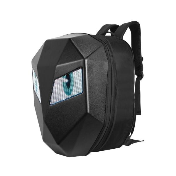 Quality LED Backpack Bluetooth Waterproof Hard Shell Iron Man Cool Motorcycle Riding for sale