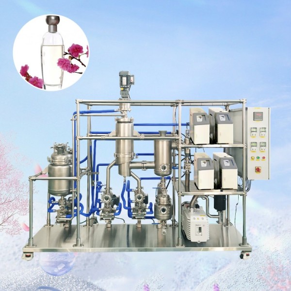Quality Perfume Rosemary Essential Oil Distillation Equipment Short Path Molecular Distillation Kit for sale
