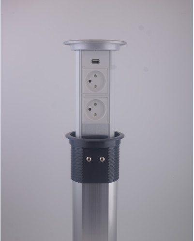 Quality Motorized Israel Style Automatic Pop Up Socket For Multifunctional Power System for sale