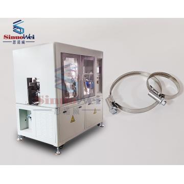 Quality Adjustable Stainless Steel German Type Hose Clamp Assembly Machine for sale