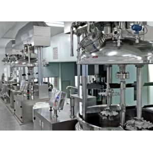 Quality 1.1kw Toothpaste Mixing Machine With Homogenizer for sale