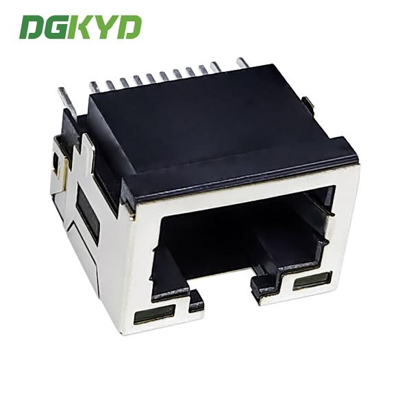 Quality RJ45 Connector SMD Connector Sinking Board 8.5 With Light 8P8C Patch Type for sale