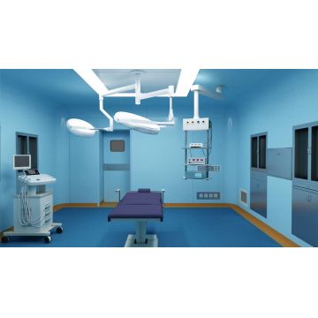 Quality Laminar Flow Modular Operating Theater Spray Coating Color Scratch Proof Steel for sale