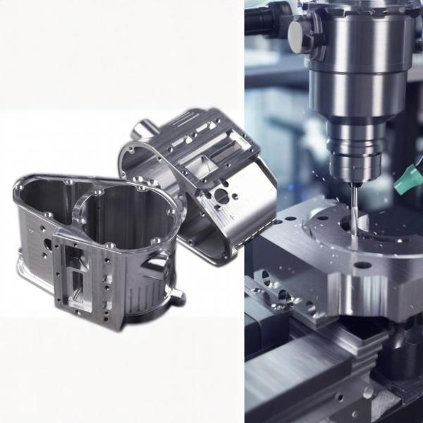 Quality Electrical Housing Parts Custom Aluminum Machined Parts Four Axis Machining for sale