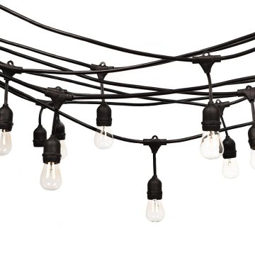 Quality Well Designed Power Cord Operated Backyard String Lights For Customized Color for sale