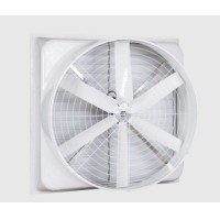 Quality Fiberglass Direct Drive Negative Pressure Fan 370rpm With Galvanized Plate for sale