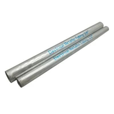 Quality STANDARD Thickness 3/4" Metallic EMT Conduit Pipe Galvanized Tube for Moulding for sale