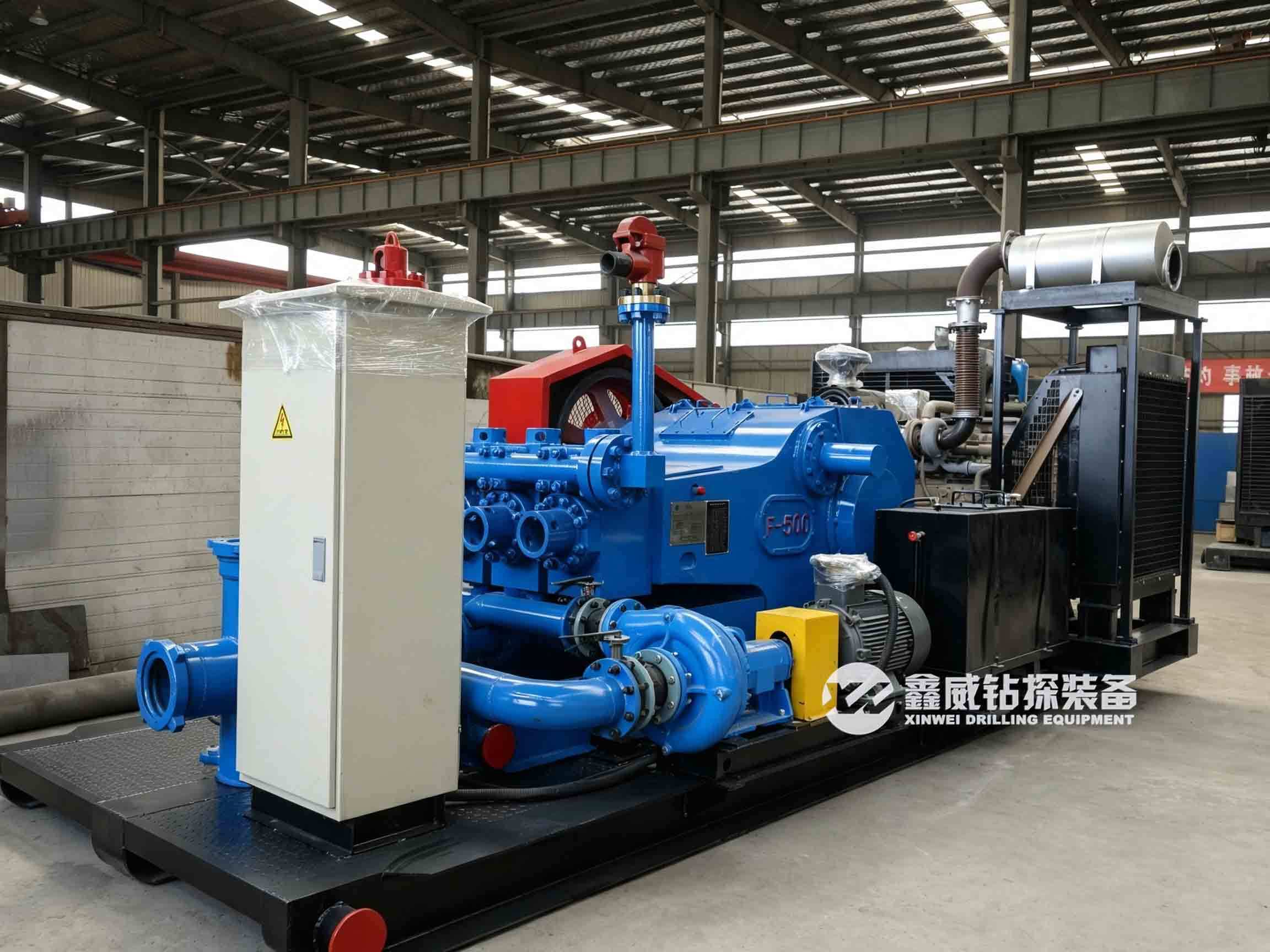 Quality 500hp Drilling Triplex Mud Pump Oilwell Triplex Pumps F-500 for sale