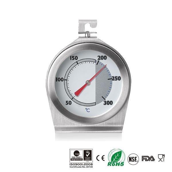 Quality Oven Grill Analog Dial Thermometer , Meat Thermometer For Wood Burning Stoves for sale