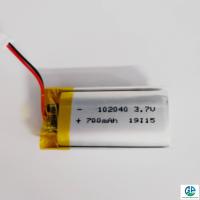 Quality High Capacity 3.7V 800mAh Lithium Ion Polymer Battery 500times 102040 3.7V for sale