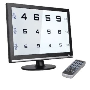 Quality Ophthalmic Instruments LCD Visual Acuity Chart 16 / 9 Wide Screen Display for sale