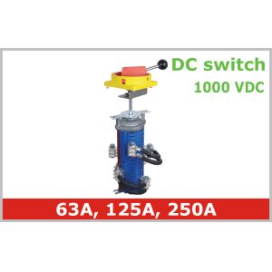 Quality Professional Isolator Power Selector Switch 250A 1000V DC Solar PV System for sale