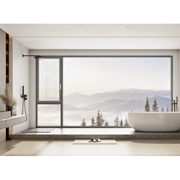 Quality Heat Resistant Aluminum Swing Window with Multi-point Locking System and Energy for sale