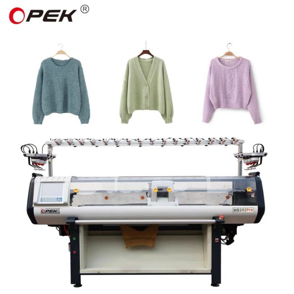 Quality 52 Inch Double System Flat Sweater Collar Knitting Machine with 3 GG Gauge Technology for sale
