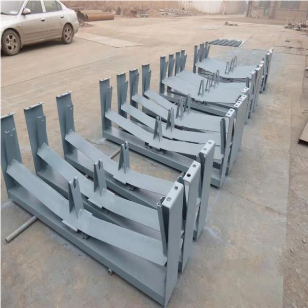 Quality Self-Aligning Conveyor Idler Bracket – Steel Support Frame for Belt Systems for sale