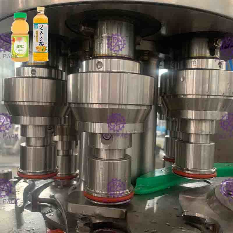 Quality High Capacity Pulp Juice Filling Machine Plastic Bottles PLC Control for sale
