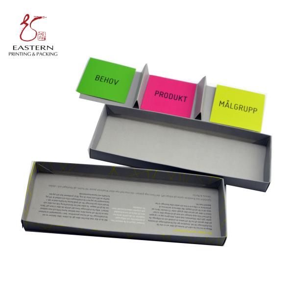 Quality Lid And Bottom 30mm Thick Printed Cardboard Boxes With Paper Insert for sale