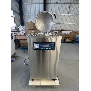 Quality 50L Simple Operation For Medical Use Non Vacuum Top Loading Vertical Autoclave for sale