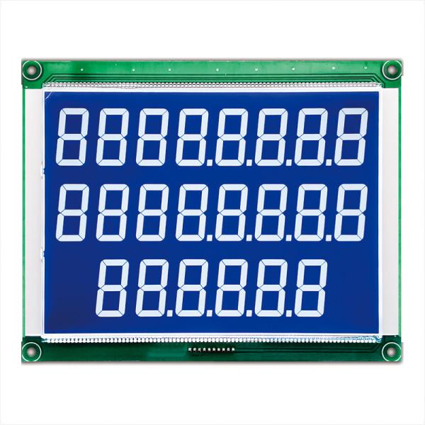 Quality Fuel Dispenser Segment LCD Display Module Multipurpose HTM68493 for sale