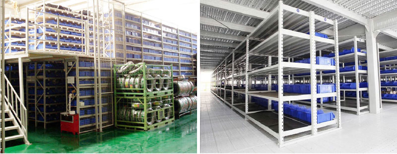 Mezzanine Rack for automobile 4s stores Warehouse Storage Rack