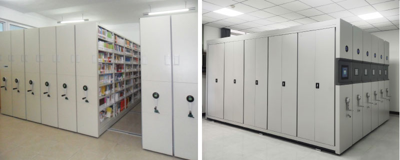 Compact Mobile Shelving