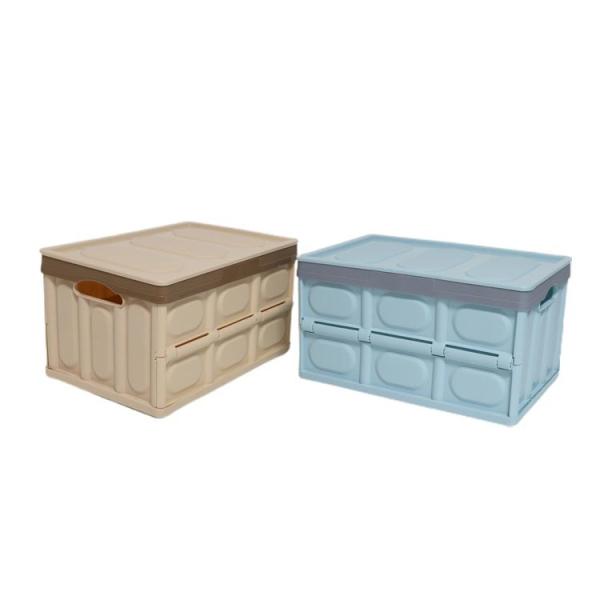 Quality Thickened PP Plastic Collapsible Stackable Storage Bins Dustproof Reusable for sale