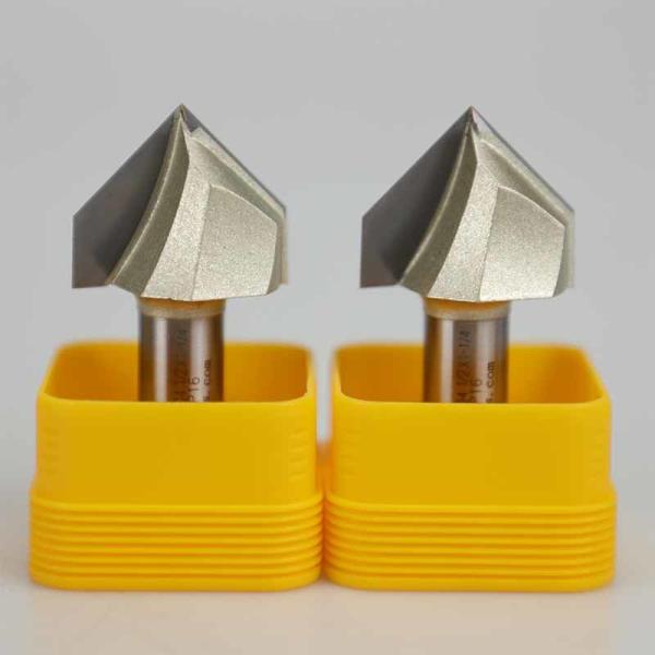 Quality Arden 90Multifunctional Wood Coutting Tools  Carving Carbide Spiral Tip End Milling Cutter V Type Drill Bit Milling Cutter for sale