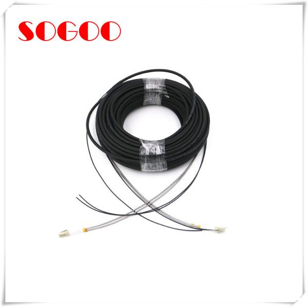 Quality Outdoor 5G Telecom CPRI Armored Fiber Optic CPRI Duplex Patch Cords for sale