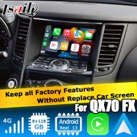 Quality Android 13 Navigation Car Video Interface Support Waze / Youtube For Infiniti for sale