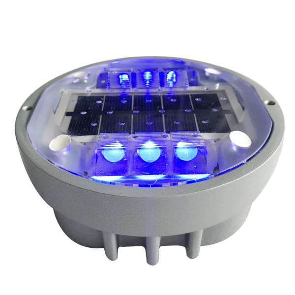 Quality High Luminous IP68 1000 Meters Intensity Underground Solar Light Round for sale