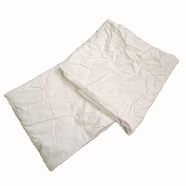 Quality Pure White 25kg Packing Bed Sheet Industrial Cotton Rags for sale