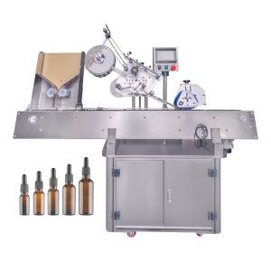 Quality Horizontal Automatic Vial Labeling Machine For 2ml 3ml 5ml 10ml Small Tincture for sale