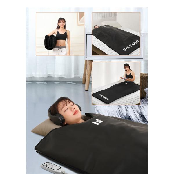 Quality Whole Body Far Infrared Sauna Blanket Heater Carbon Fiber Heating Wire 50HZ Frequency for sale