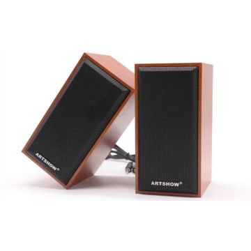 Quality Portable USB 2.0 Desktop Hifi Bookshelf Speakers With Subwoofer Multimedia for sale