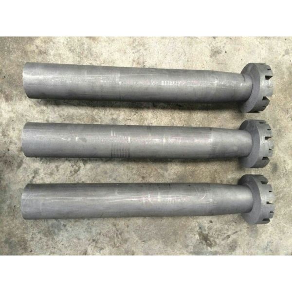 Quality Crystal Morphology GR Carbon Graphite Rotors for Anti-Oxidation in Aluminum for sale