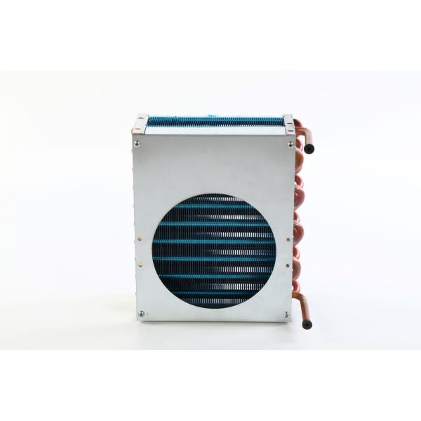 Quality Corrugated Louver Finned Tube Heat Exchanger Air Cooler for sale