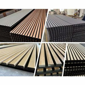 Quality Smooth Slate Design Wood Akupanel For Cutting Edge Technology In Noise Reduction for sale