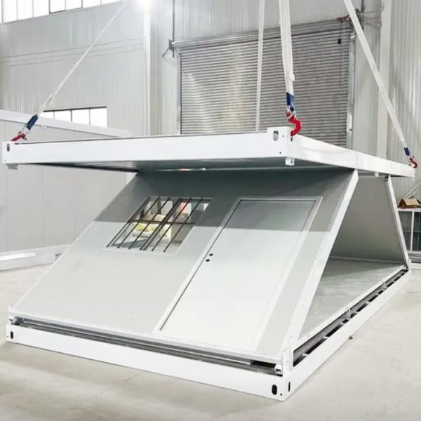 Quality Handy Z Shaped Folding Container House Dwelling Sturdy Construction Customized for sale