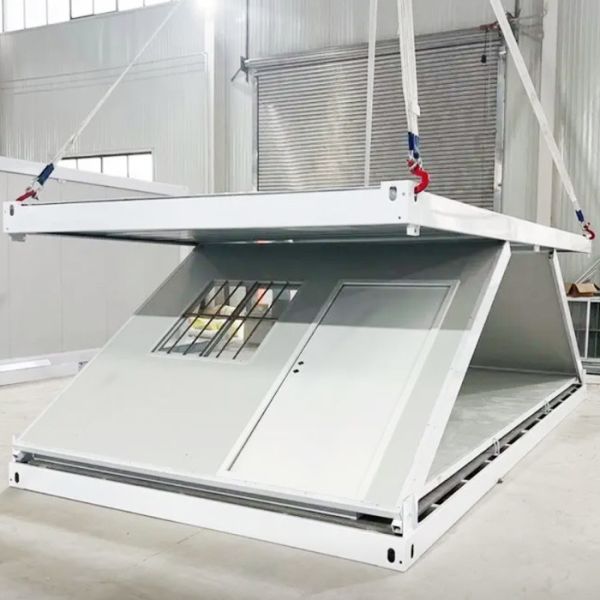 Quality Modular Folding Container House Z Shaped Low Maintenance Space saving for sale