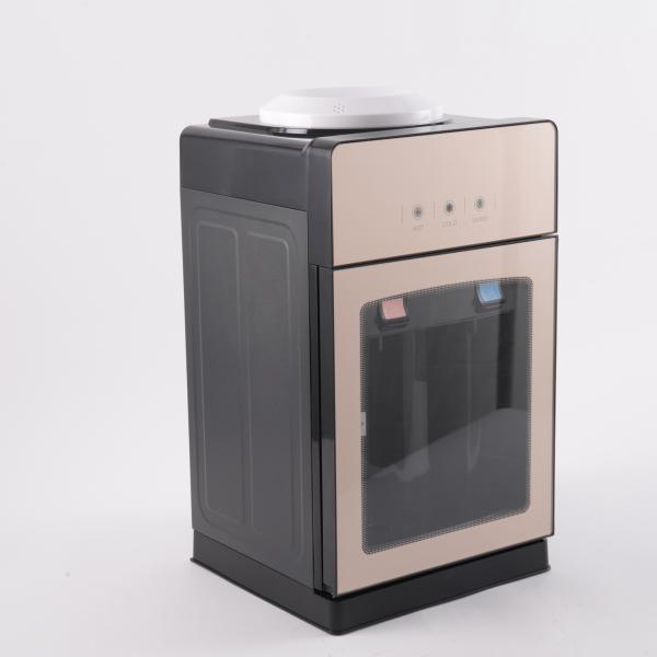 Quality Electric Vertical Desktop Drinking Water Table Water Dispenser With Hot Cold for sale