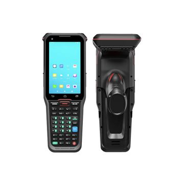 Quality Android Handheld 10.0 QR Laser Bar Code Scanner RFID NFC UHF Reader for sale