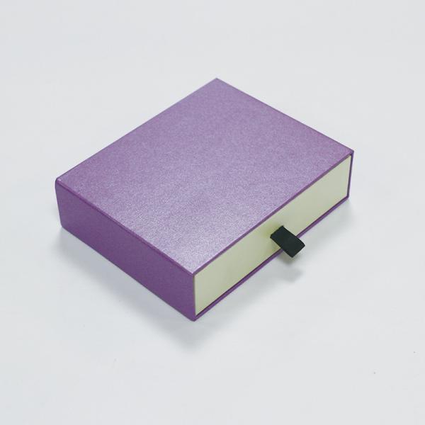 Quality Glossy Lamination 3mm Kraft Paper Cardboard Drawer Boxes for sale