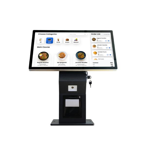 Quality Restaurant Wall mounted Self-service Payment Kiosk 21.5" Android 11.0 Touch for sale