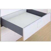 Quality Self and soft-closing Drawer Full extension Twin wall series cold rolled steel for sale