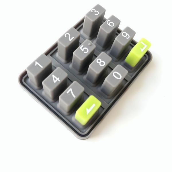 Quality Leadtime 7-15days Digital Silicone Buttons Customized for Multiple Devices for sale