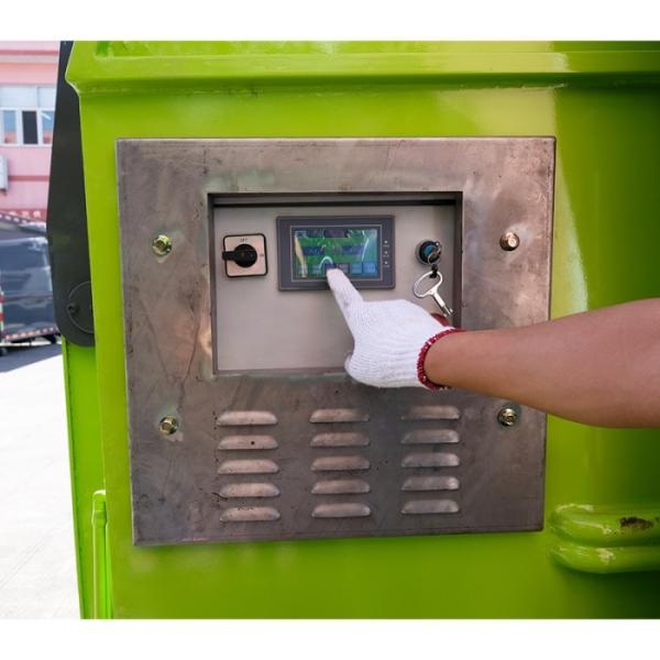 Quality 15m3 6tons Mobile Waste Compactor Mobile Refuse Compactor LYM-13000F for sale