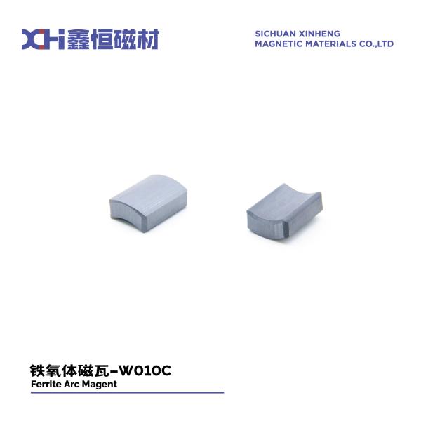 Quality Wet Compression Molded Ceramic Strontium Ferrite Magnet With High Density And An for sale
